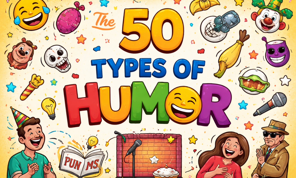 The 50 Types of Humor: Exploring All the Ways to Make People Laugh ...